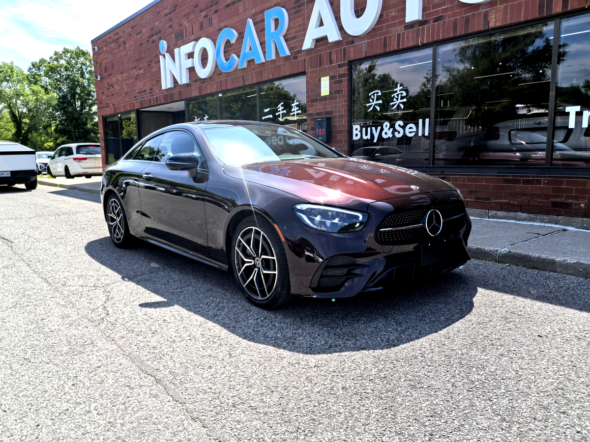 2023 MERCEDES-BENZ E450 4MATIC COUPE - Infocar Auto Group